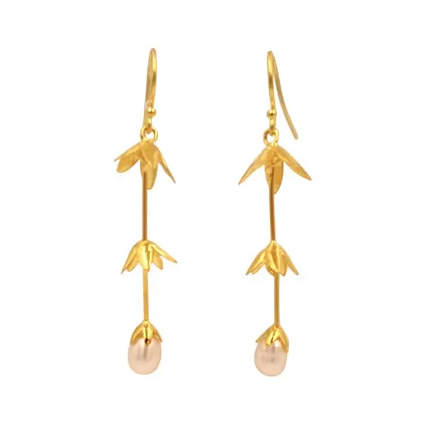1610ISTANBUL Pearl Chunky Earrings