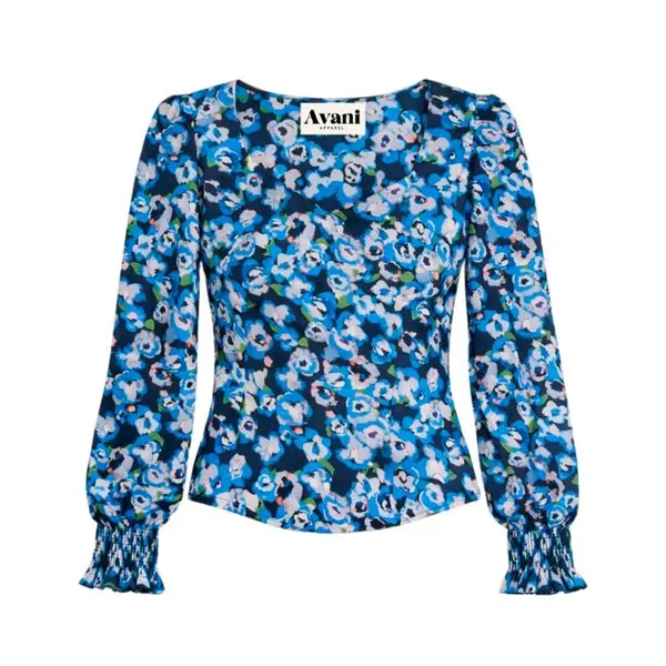 AVANI APPAREL Pétunia Top - Blue