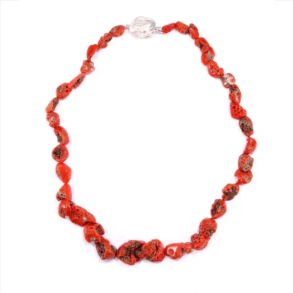 MINERALGEMS ✩ STUDIO Sardinian Coral Necklace