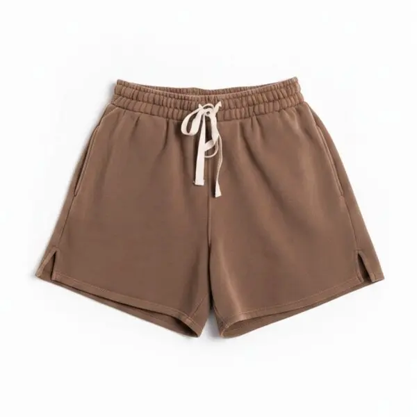 ARIKO Stone French Terry Day Short - Brown