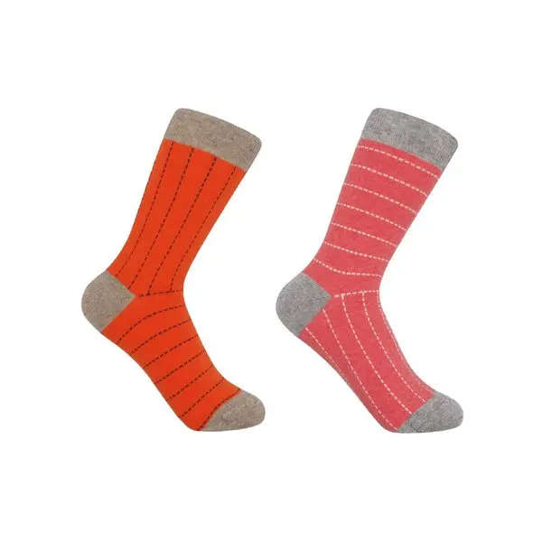 PEPER HAROW - MADE IN ENGLAND Dash ’s Socks Bundle – Coral - Orange