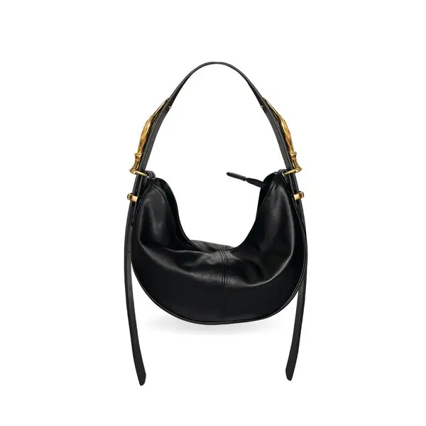 INDIGOLUSH Mini Hobo Gilded Lure Smooth - Black