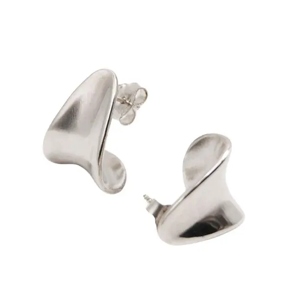 DARIA PACELLI JEWELRY Petalun Earrings - Silver