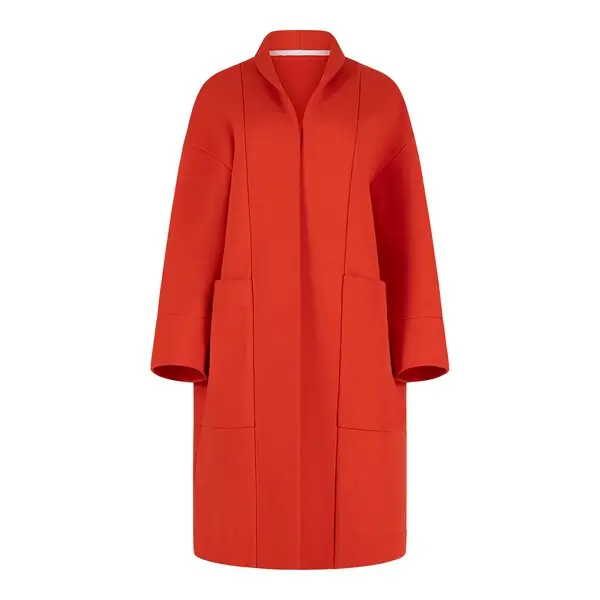 CLOTHES BY LOCKER ROOM Oversized Coat - Red