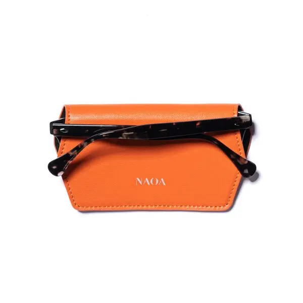 NAOA Slim Glasses Case Tangerine - Orange