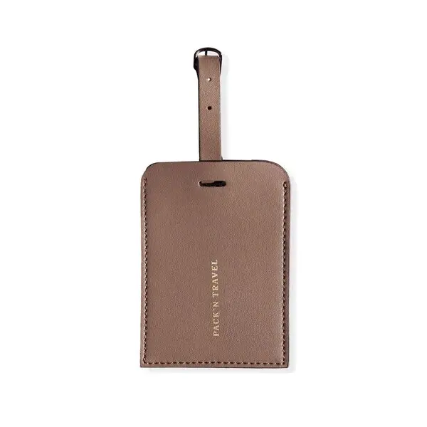 PACK'N TRAVEL Neutrals Luggage Tag