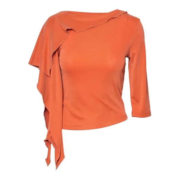 ARTISTA Dawn Asymmetric Top - Orange