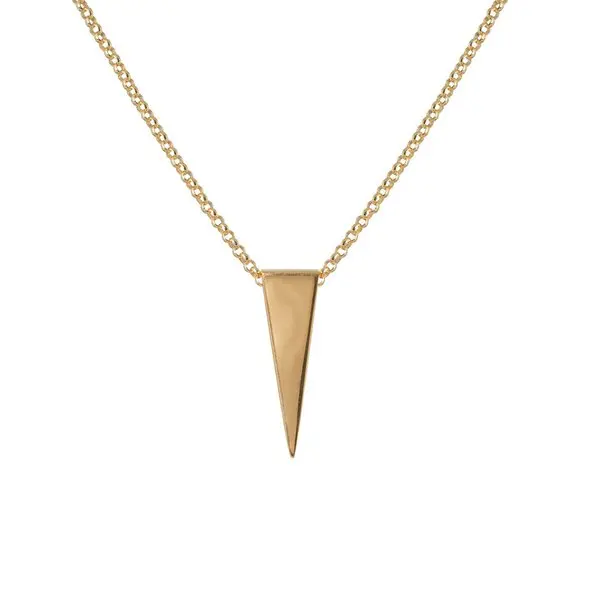 EDGE ONLY Spike Pendant 18ct Vermeil - Gold
