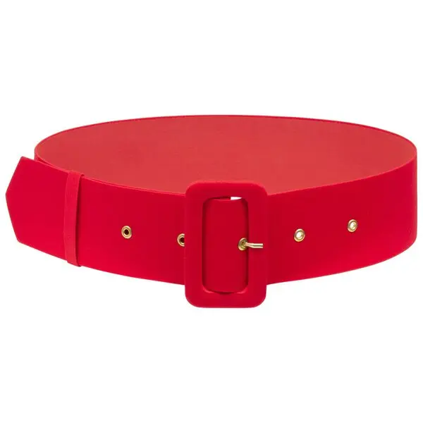 MARIANNA DÉRI Buckle Belt - Red