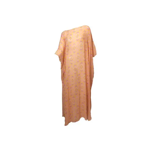 JULIA CLANCEY Madam Georgette Kaftan Olympia Fondant - Pink