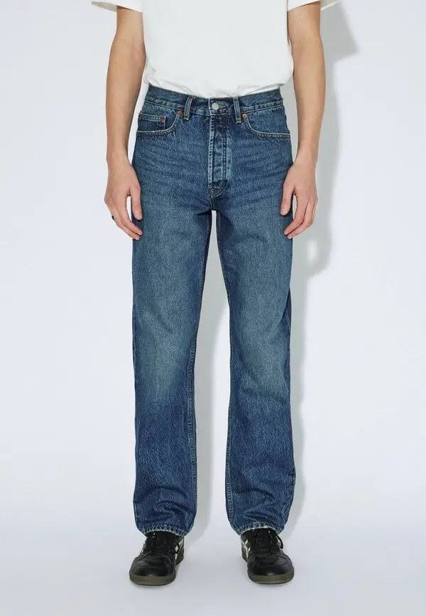 DR. DENIM Dash Straight Stream Dark Fade Vintage - Blue