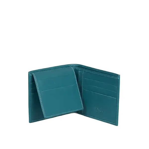 F3ROG BY RANA Teal Classic Wallet - Blue