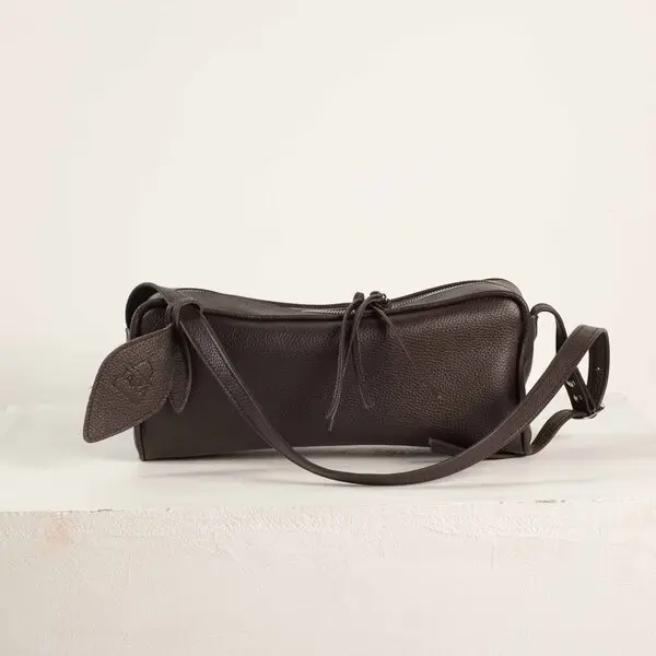 TARA STUDIO Ebony Frida Leather Bag - Black