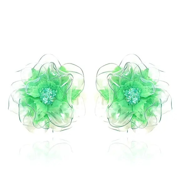 PINAR OZEVLAT Aerial Camellias Pistachio - Green