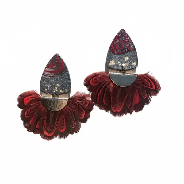 BABALOO JEWELRY Venus In Ruby - Red