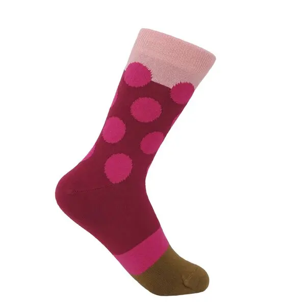PEPER HAROW - MADE IN ENGLAND Eleanor Socks – Raspberry - Pink