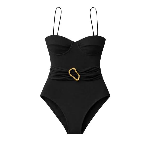 IVY SWIMWEAR Solara Monokini - Black