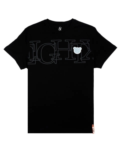 EIGHT X Arranget Graphic T-shirt Black - Red