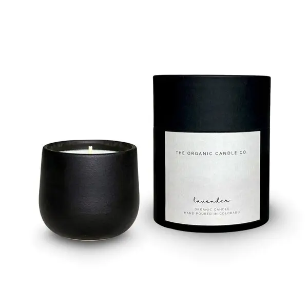 THE ORGANIC CANDLE CO. Organic Lavender Candle