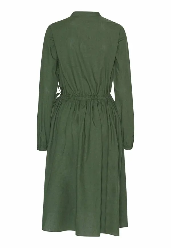 GROBUND Rigmor Dress Melange - Green