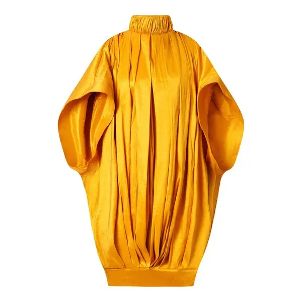 Chuks Collins Tola Batwing Sleeve Dress - Yellow