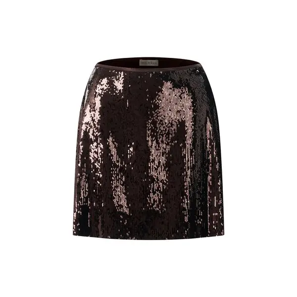 EMMA WALLACE Lee Mini Skirt -dark