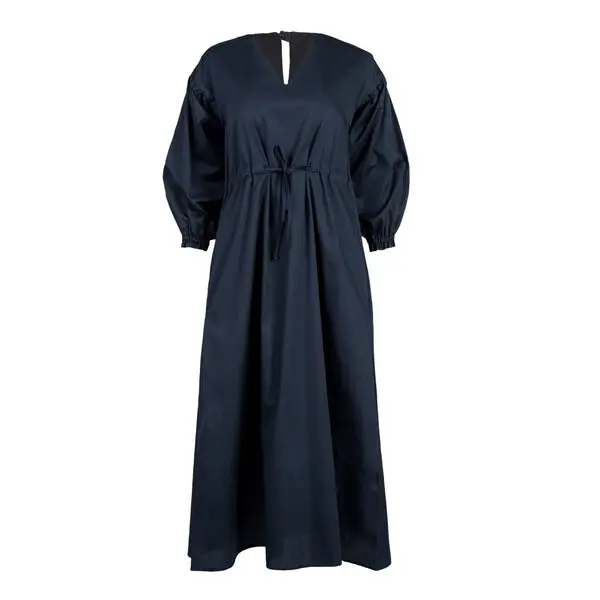 NUMBAT Klara Dark Midi Dress - Blue