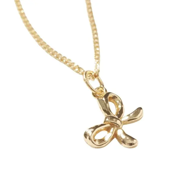 MURU Bow Necklace - Gold