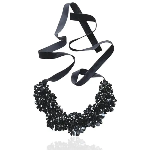 PINAR OZEVLAT Yasmine Necklace - Black