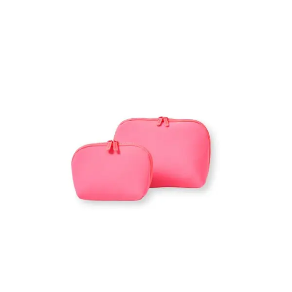POP UPS BRAND Makeup Pouch Set Neon - Pink