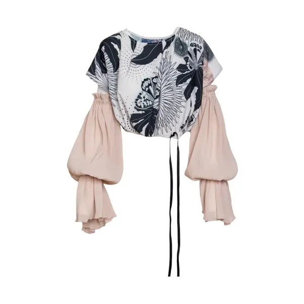 ARTISTA Neutrals / Epic Puffy Sleeve Top - Black
