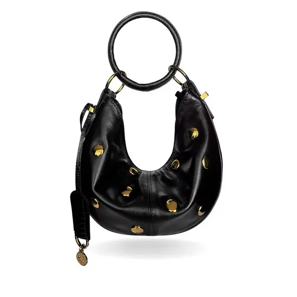 INDIGOLUSH Midi Ivy Studded - Black