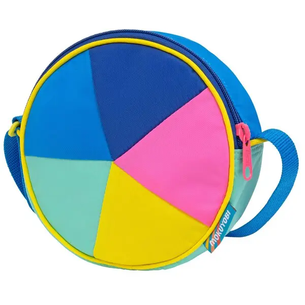 MOKUYOBI Carnival Spiral Circle Purse - Blue