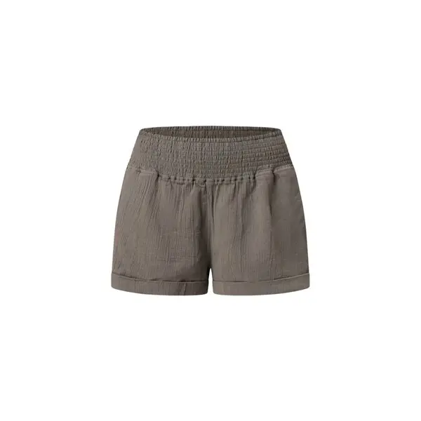 KNOWN SUPPLY Gauze Shorts Geo Charcoal - Grey