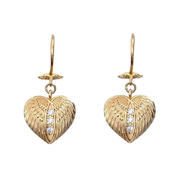 IN CAUDA VENENUM Milo Earrings - Gold