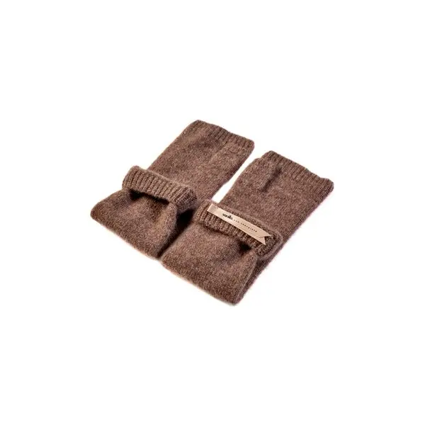 VANILLA&CHOCOLATE Cashmere Gloves Mignon Caf - Brown