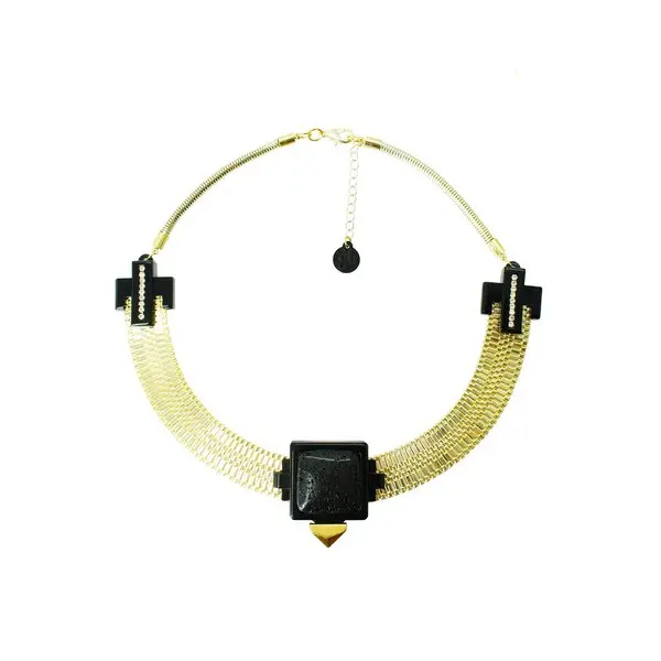 GISSA BICALHO Necklace Minaret - Black