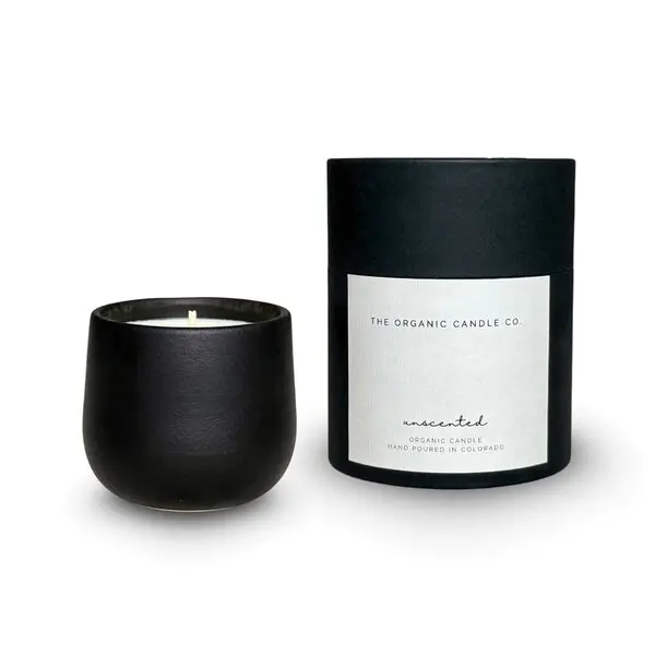 THE ORGANIC CANDLE CO. Organic Unscented Candle