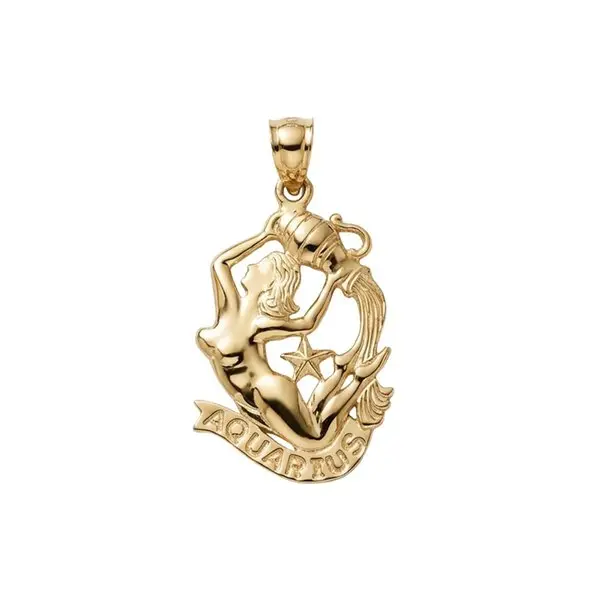 Öugie The Aquarius Pendant - Gold