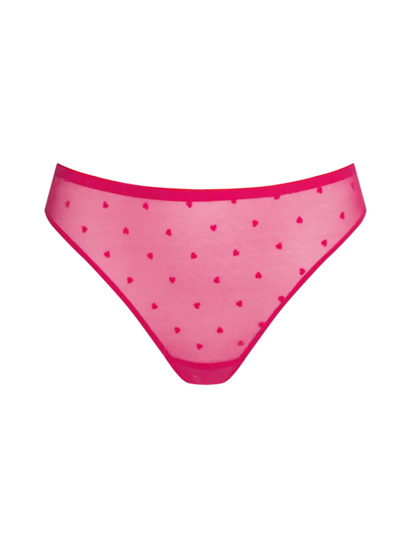 BONBON LINGERIE Heartbeat Full Brief - Pink