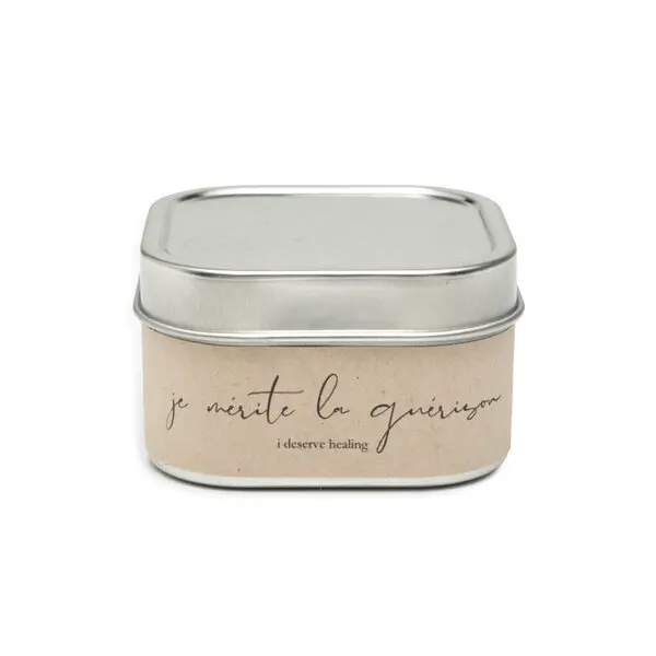 JE MÉRITE (I DESERVE) I Deserve Healing Jasmine & Honeysuckle Wax Melt - White