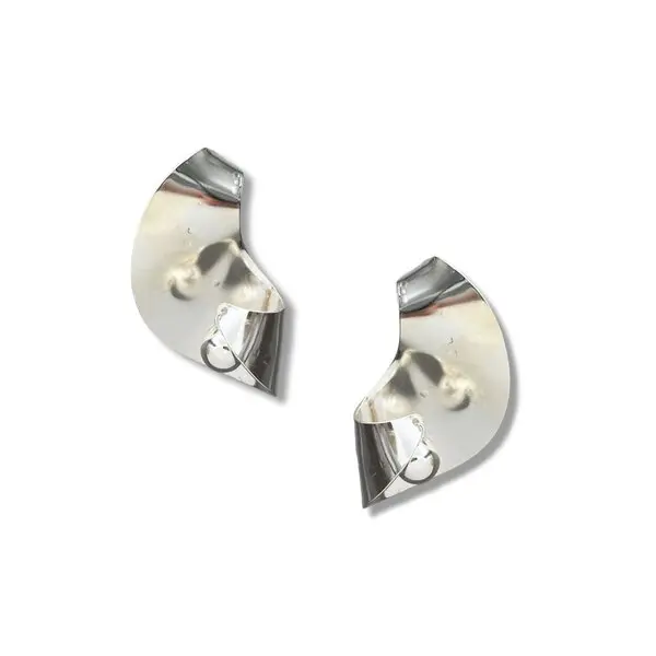 JAREDJAMIN Onda Ball Earrings - Silver