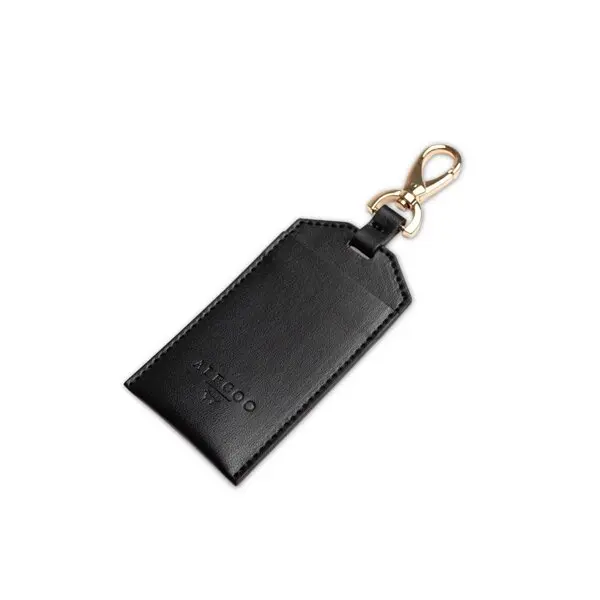 ALECOO Classy Poop Bag Holder Gold - Black