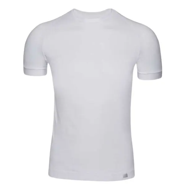 ZD ZERO DEFECTS Round Neck T-shirt Premium Comfort Egyptian Cotton Color - White