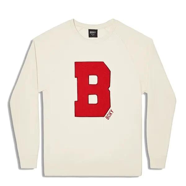 BDXY STUDIO White / Red The Rigger B Sweater Sandstone - White/red