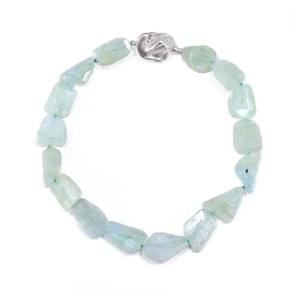 MINERALGEMS ✩ STUDIO Ice Aquamarine Necklace