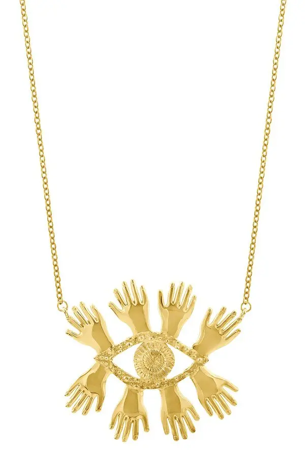 SOPHIE SIMONE DESIGNS Necklace Abre Los Ojos - Gold