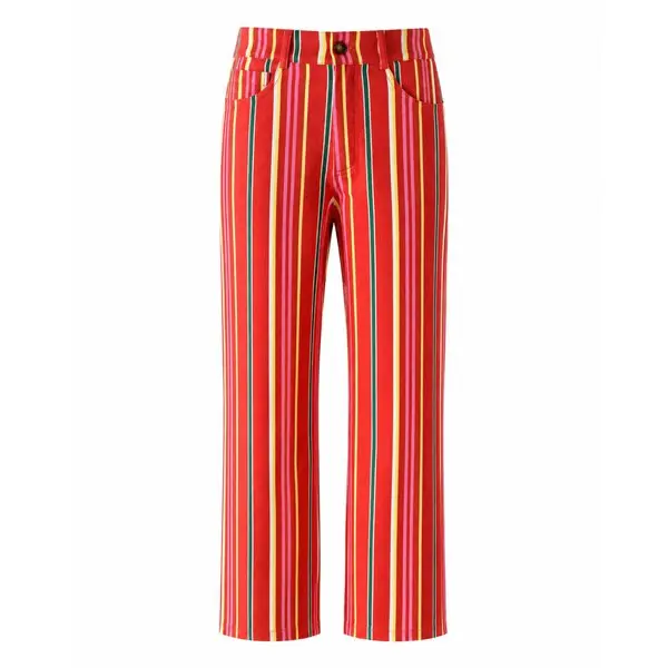 Mind Traveler Ines Striped Jeans - Red