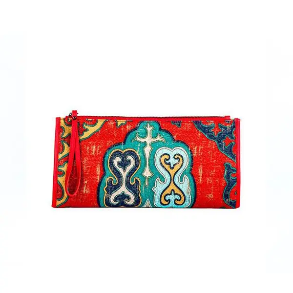 SJW BAGS LONDON Clifton Clutch Bag - Red