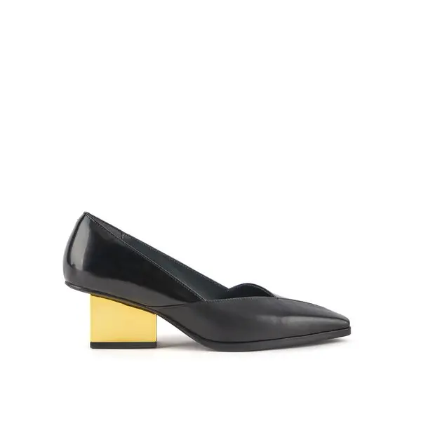United Nude Black / Gold Layer Raila Mid Black & Gold